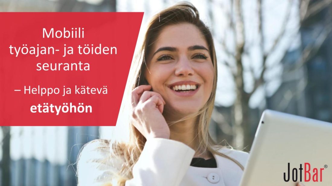 Työajanseurannan tietopankki - JotBar