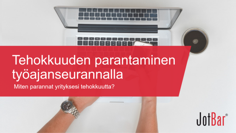 Mobiili työajanseuranta - JotBar