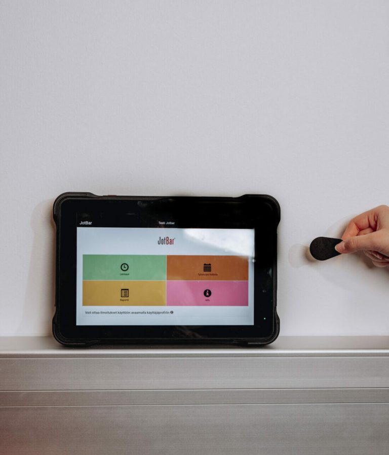 Töiden seuranta - Työaikasovellus- JotBar