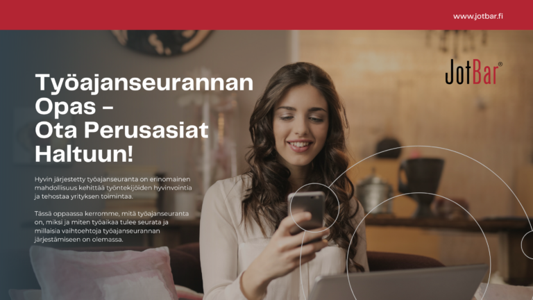 Työajanseurannan tietopankki - JotBar